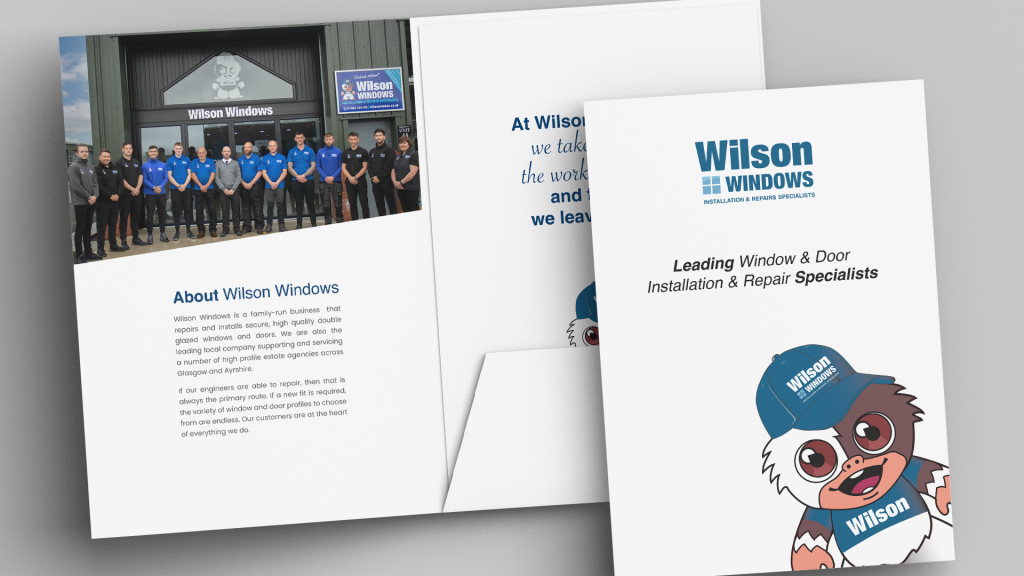Presentation Folder - The Print Room Ayrshire